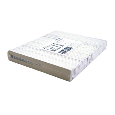 Gold Jumbo Square Emery Board 100/180 – SassiMall.com